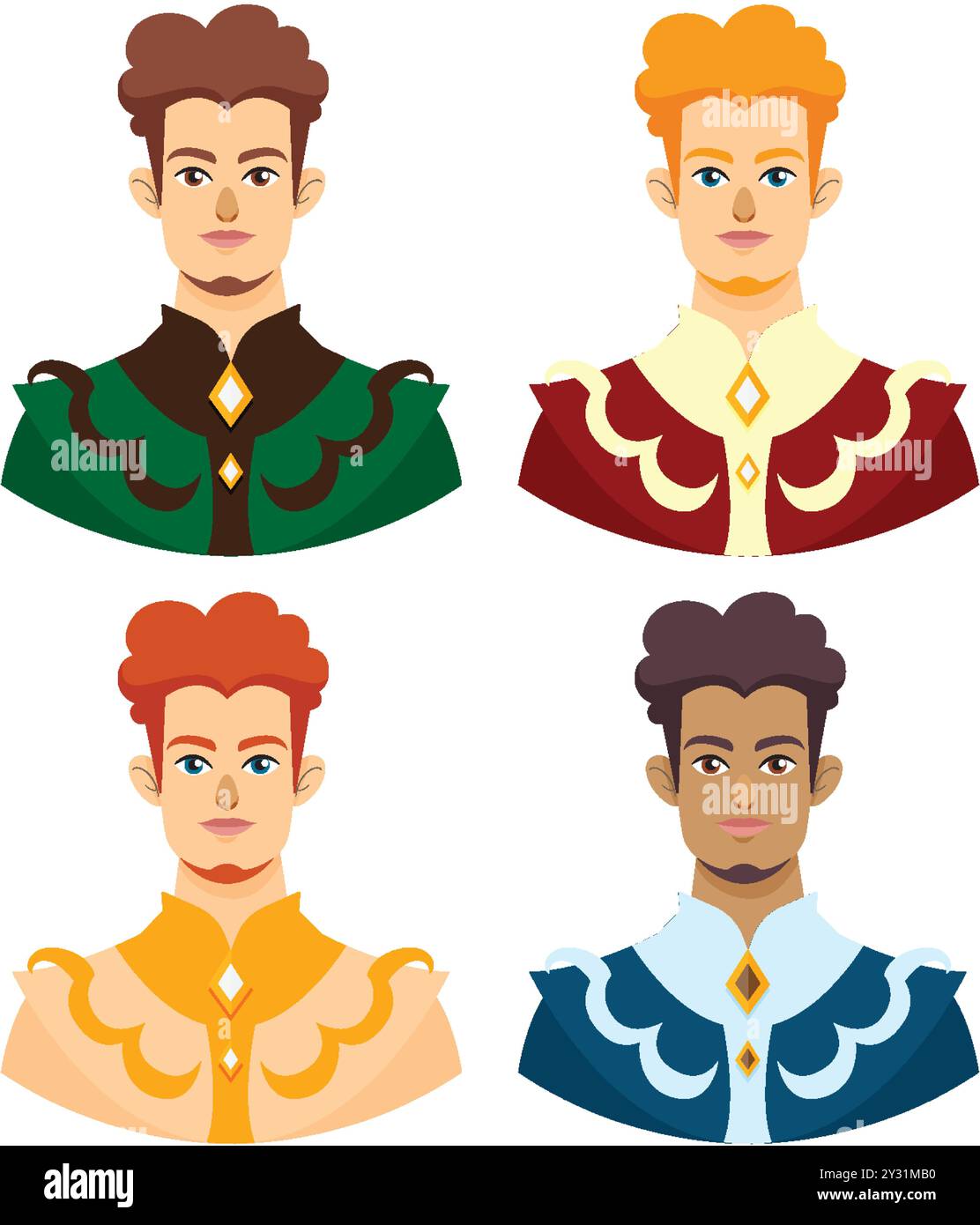 Princes attire hi-res stock photography and images - Alamy