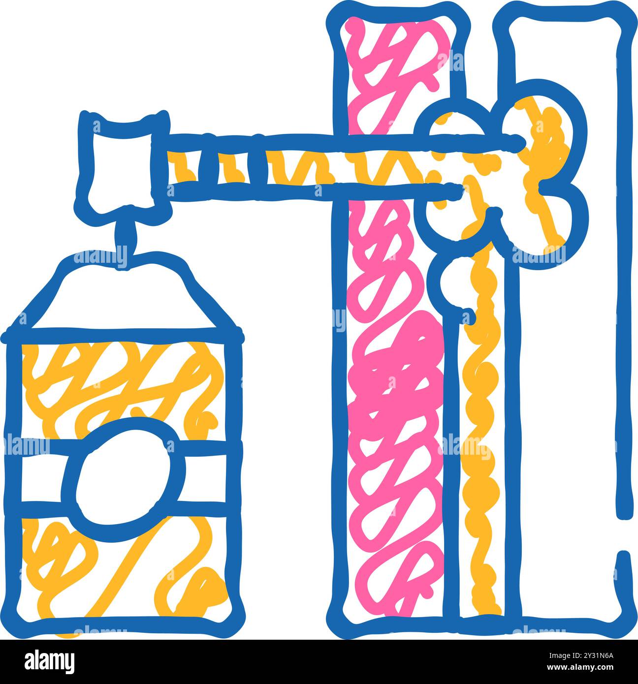 Filling the gap illustration hi-res stock photography and images - Alamy