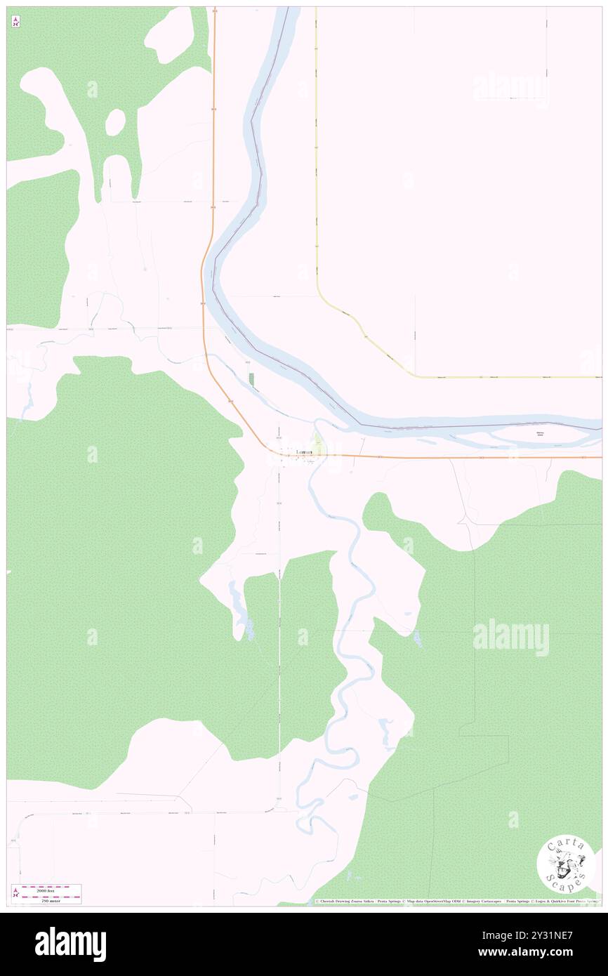 Koochiching county map hi-res stock photography and images - Alamy