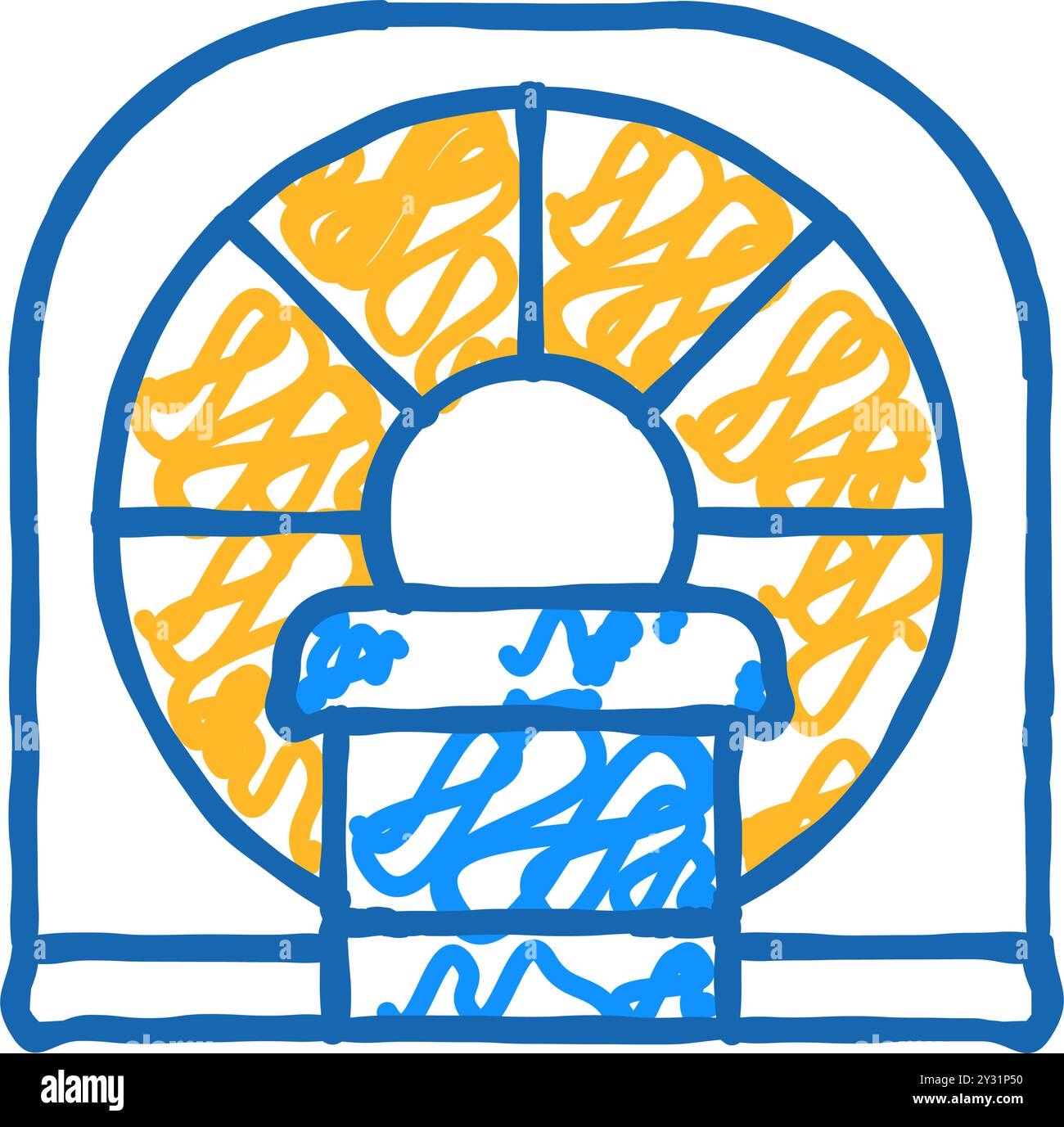 mri medical machine icon doodle illustration Stock Vector Image & Art ...