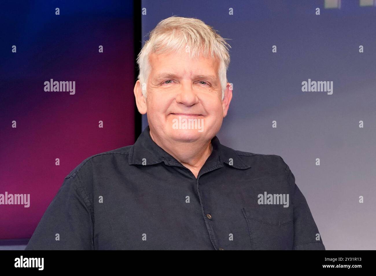 Eric T. Hansen in der ARD-Talkshow maischberger im Studio Berlin ...