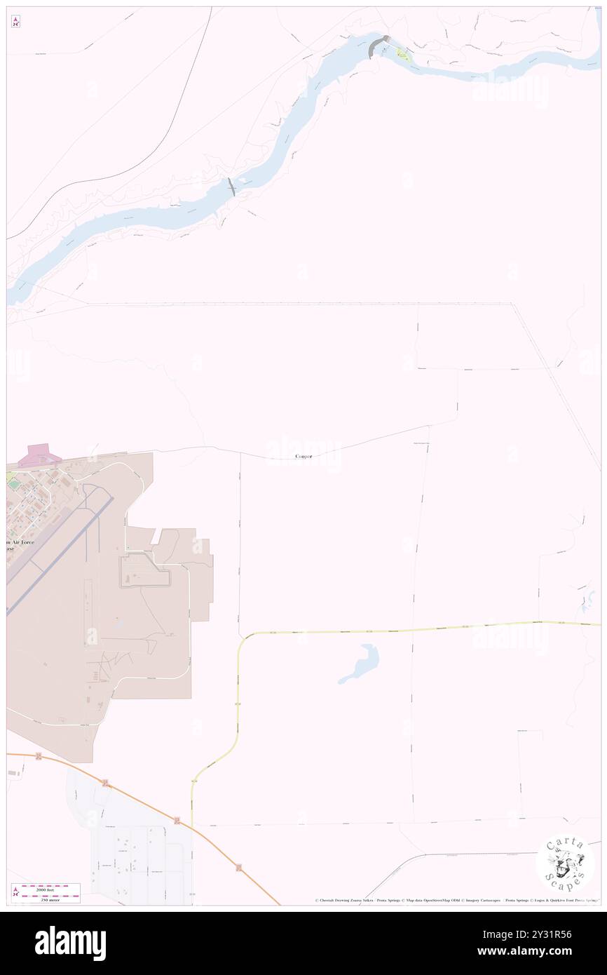 Map of cascade montana hi-res stock photography and images - Alamy