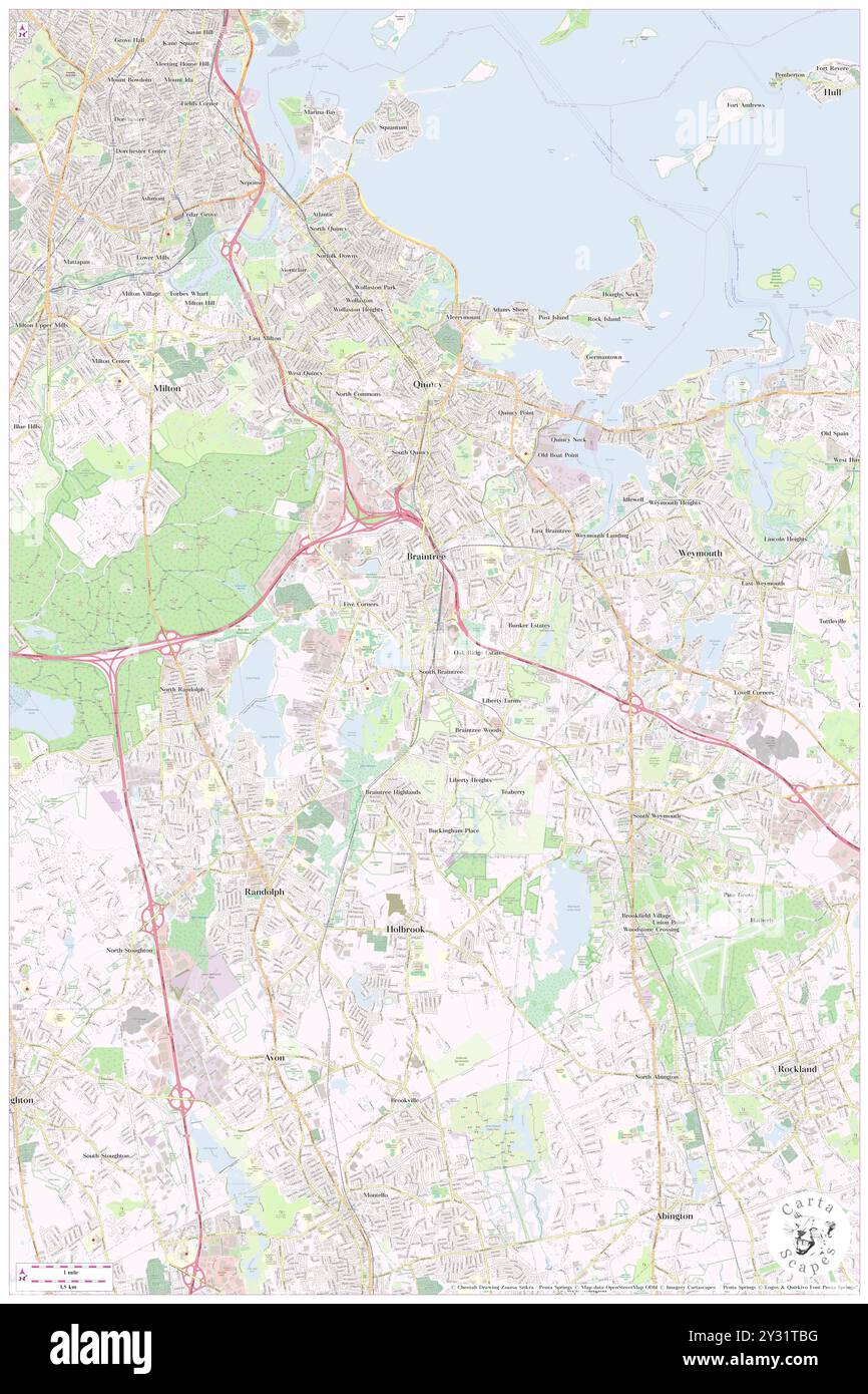 Map of braintree Cut Out Stock Images & Pictures - Alamy