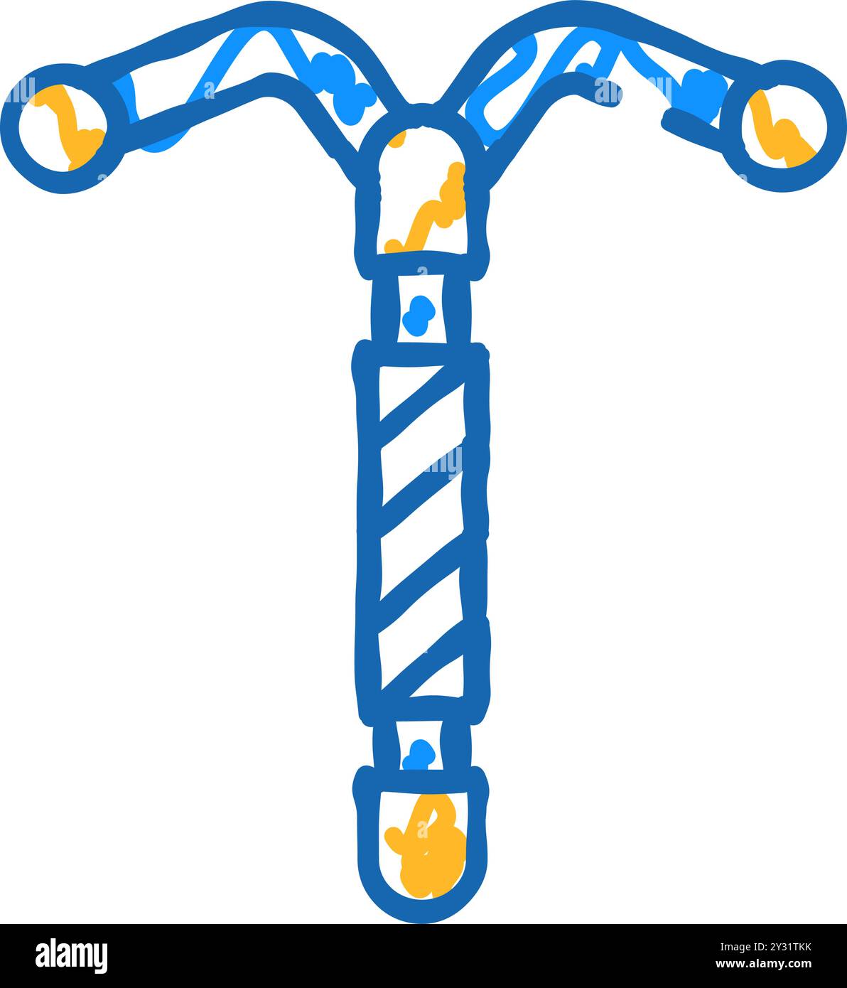 intrauterine device sign icon doodle illustration Stock Vector Image ...