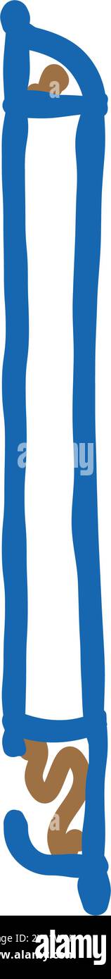 Acoustic violin icon doodle Stock Vector Images - Alamy