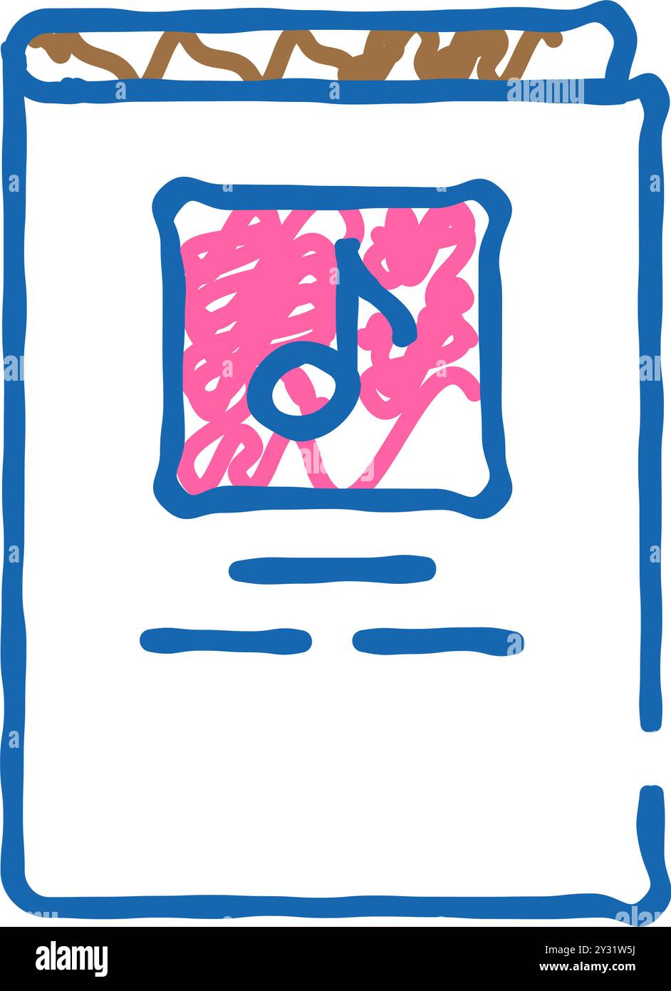 notes book icon doodle illustration Stock Vector Image & Art - Alamy