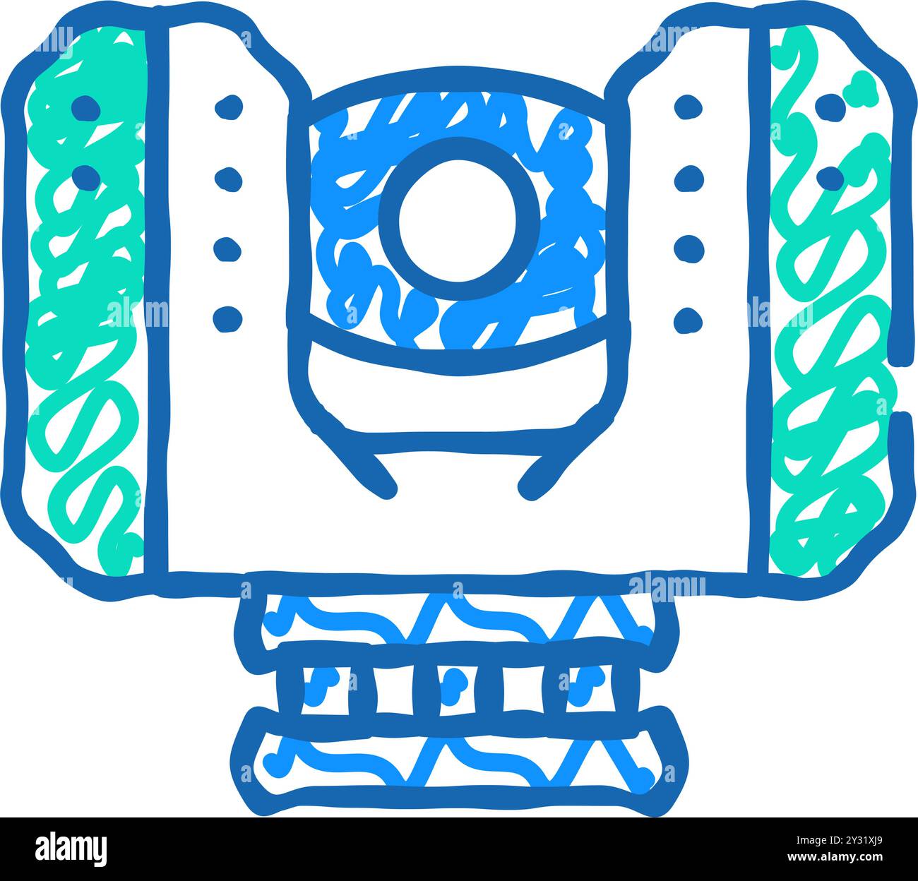 laser scanner device icon doodle illustration Stock Vector Image & Art ...