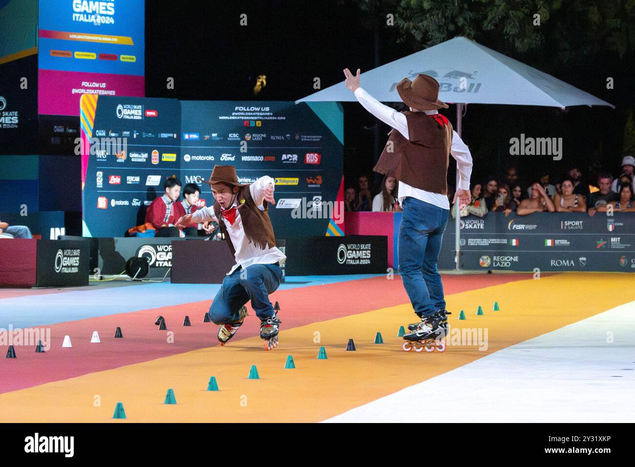 The Chinese couple, Li Ran and Sun Xin Zhao, third place in the final ...