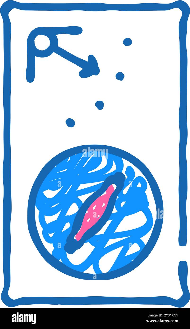 compass tool icon doodle illustration Stock Vector Image & Art - Alamy