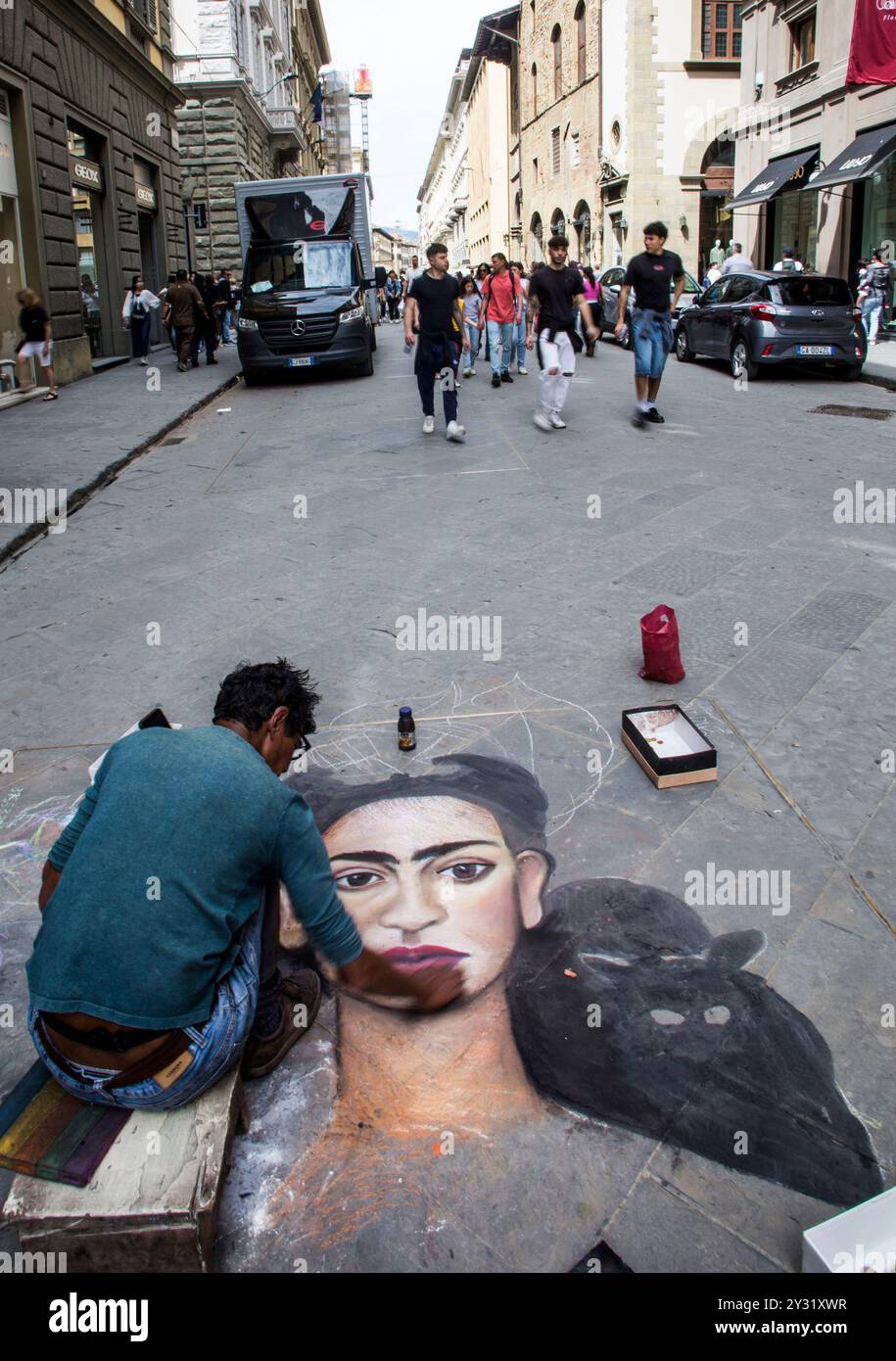 Street painter hi-res stock photography and images - Alamy