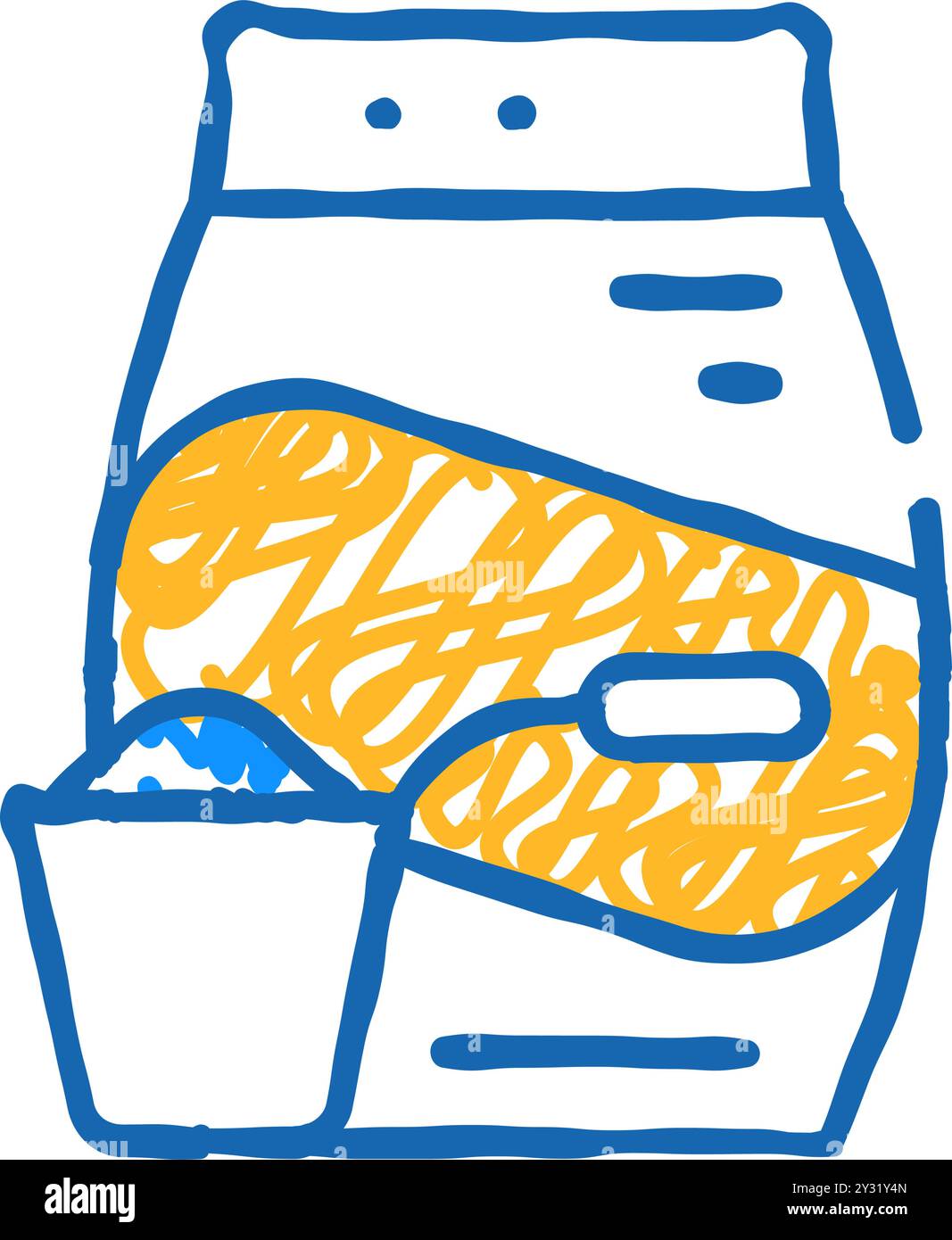 Washing Powder Allergen Icon Doodle Illustration Stock Vector Image And Art Alamy