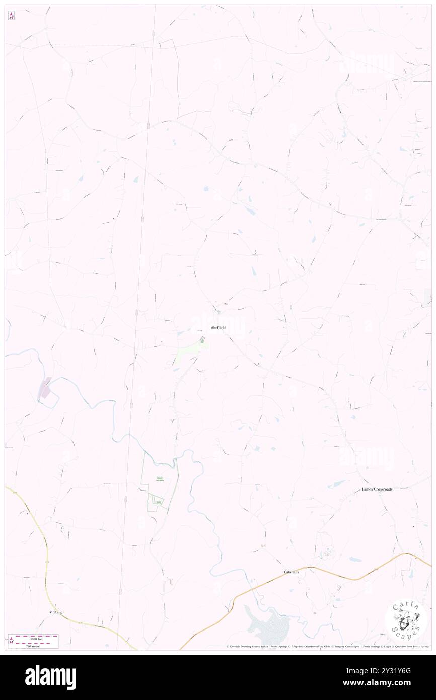 Sheffield, Davie County, US, United States, North Carolina, N 35 57' 58 ...