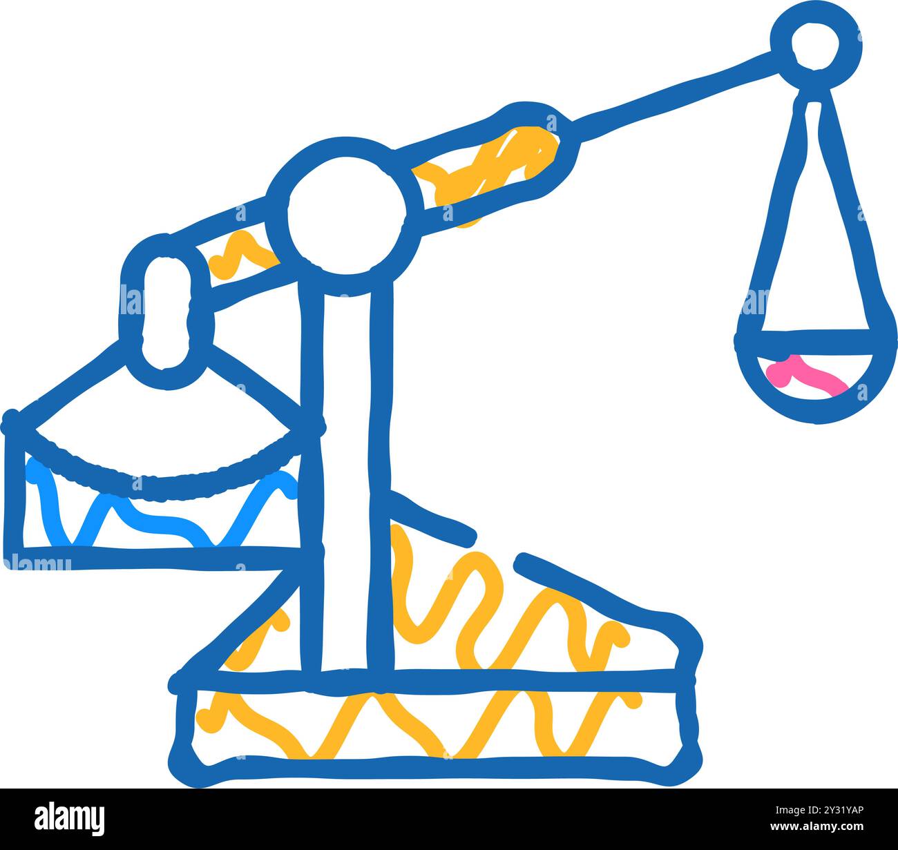 trebuchet vintage weapon icon doodle illustration Stock Vector Image ...