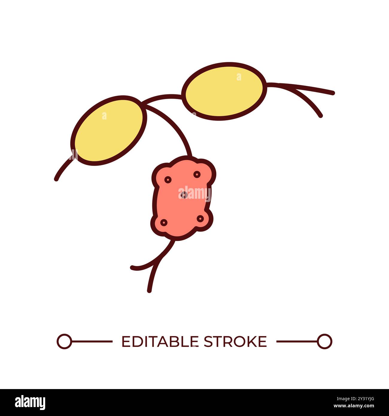 Lymphoma RGB color icon Stock Vector Image & Art - Alamy