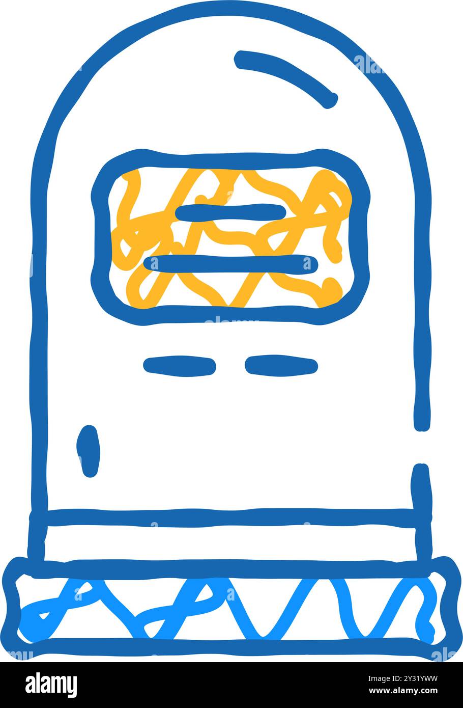 rip tombstone icon doodle illustration Stock Vector Image & Art - Alamy