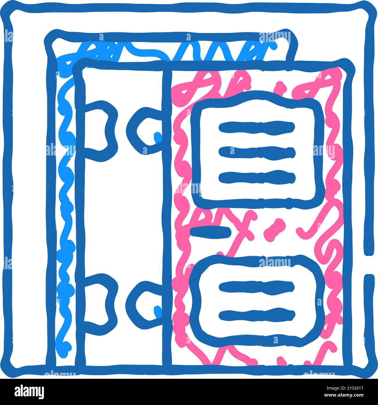 door installation icon doodle illustration Stock Vector Image & Art - Alamy