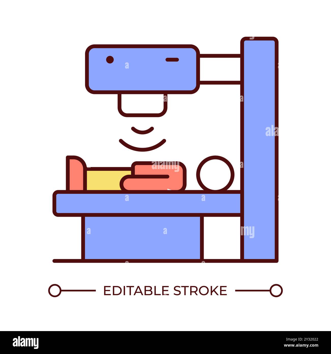 Radiology procedure Stock Vector Images - Alamy