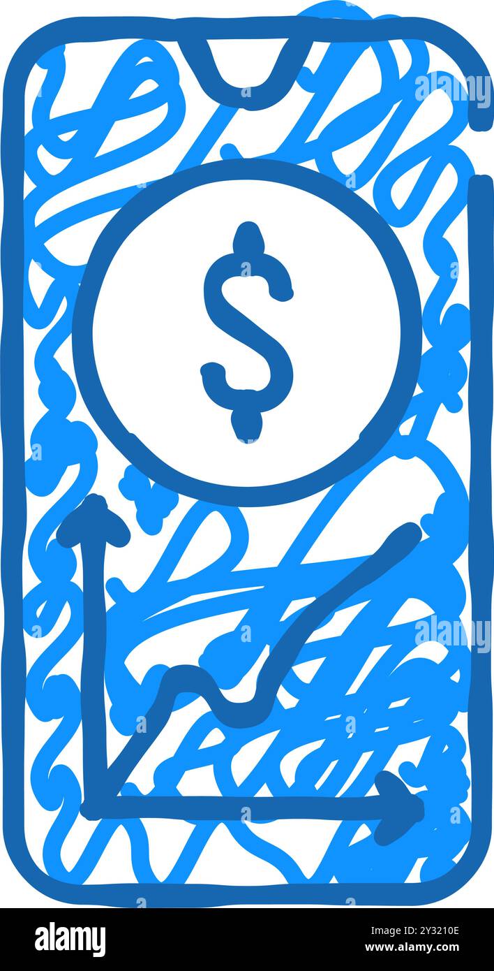 project deadlines are approaching icon doodle illustration Stock Vector ...