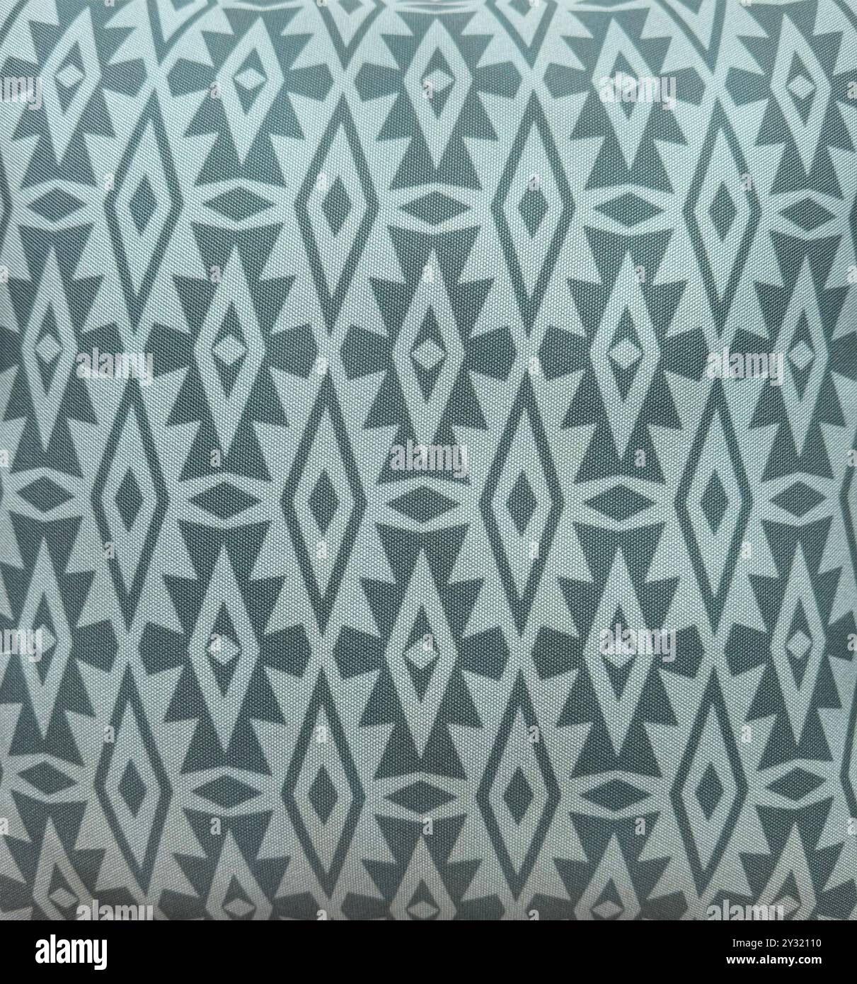 Ethnic accent pillow seamless texture in light blue teal color Stock ...