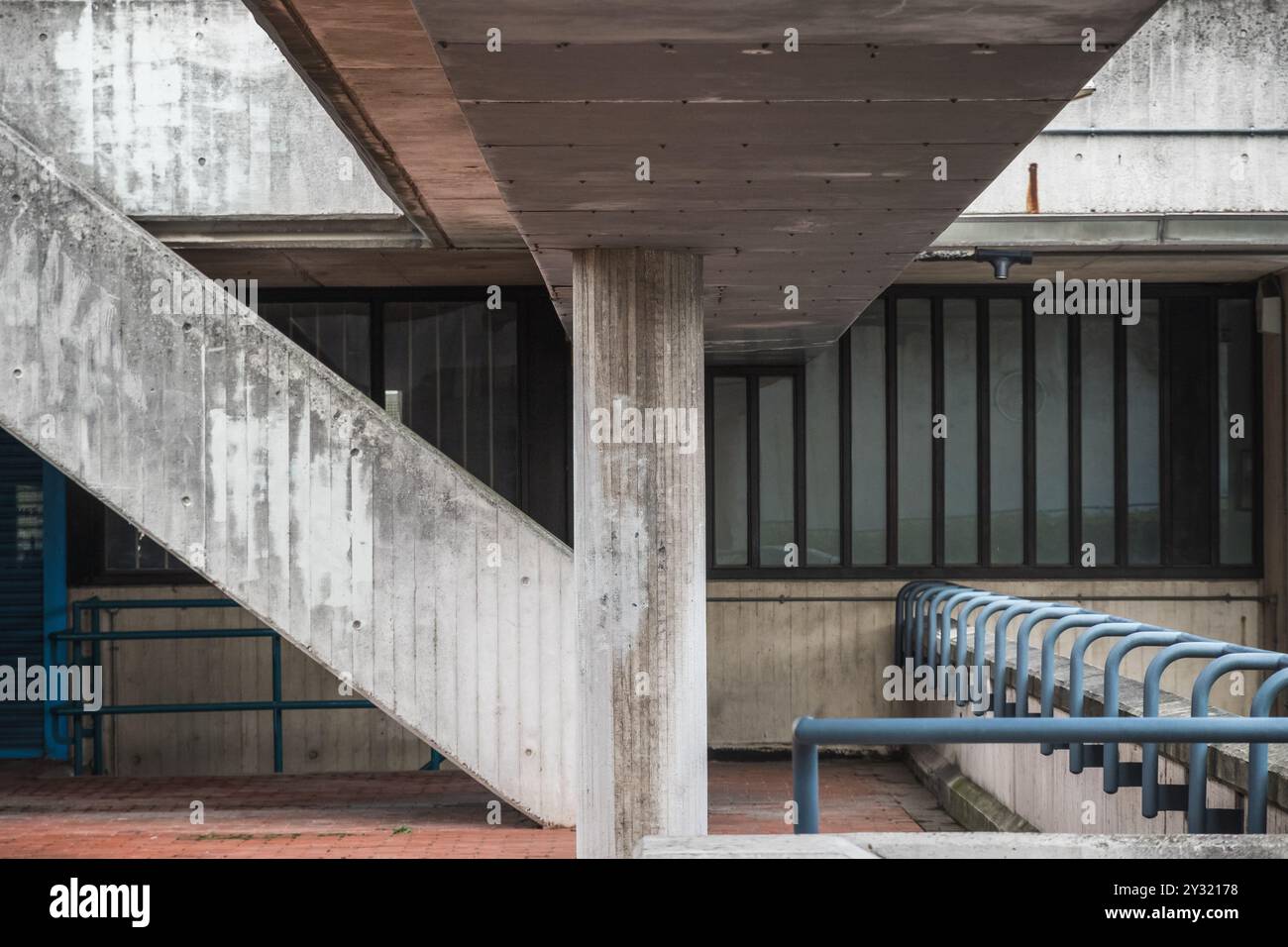 Alexandra Road estate, a brutalist architecture in London, England ...