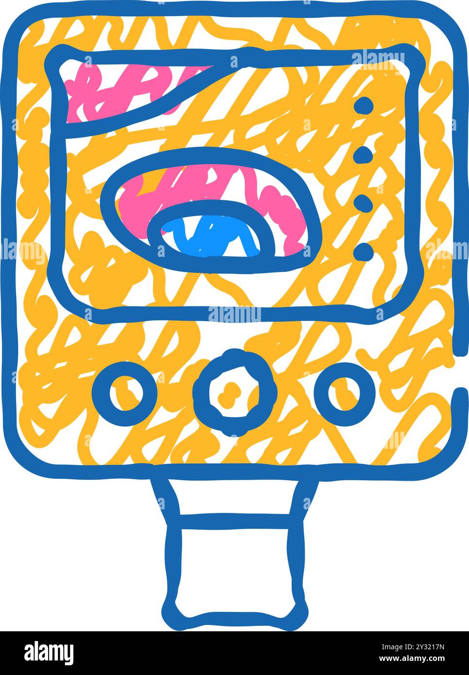 pyrometer device icon doodle illustration Stock Vector Image & Art - Alamy