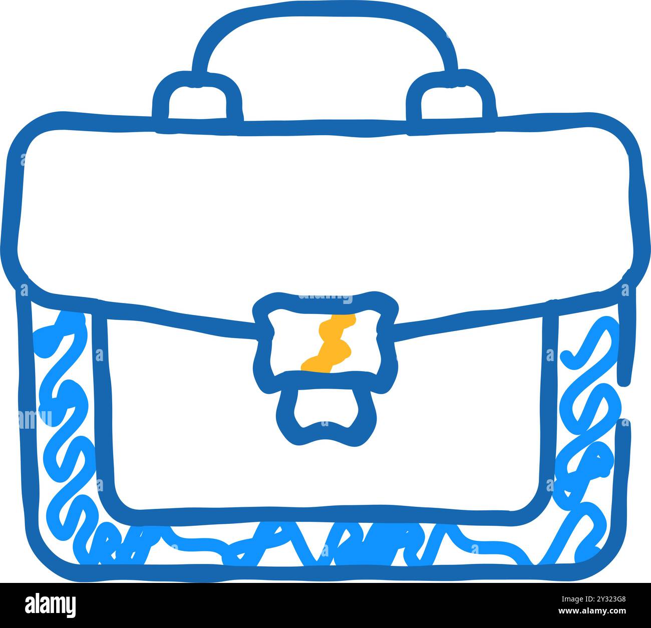 business case icon doodle illustration Stock Vector Image & Art - Alamy