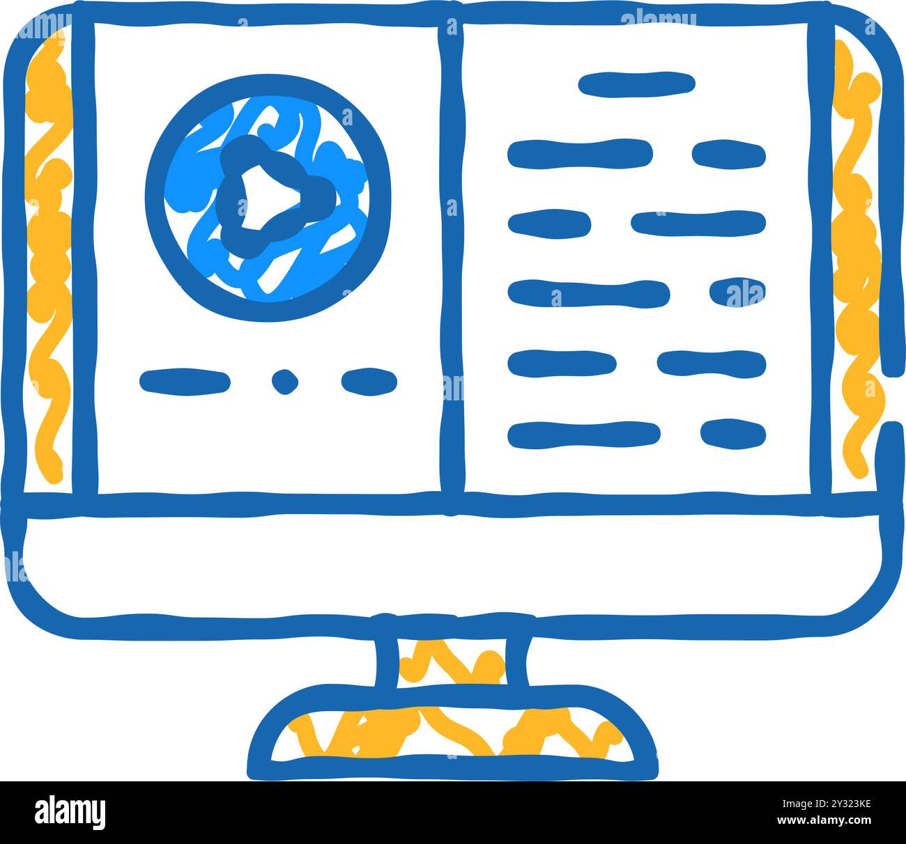 audio book icon doodle illustration Stock Vector Image & Art - Alamy