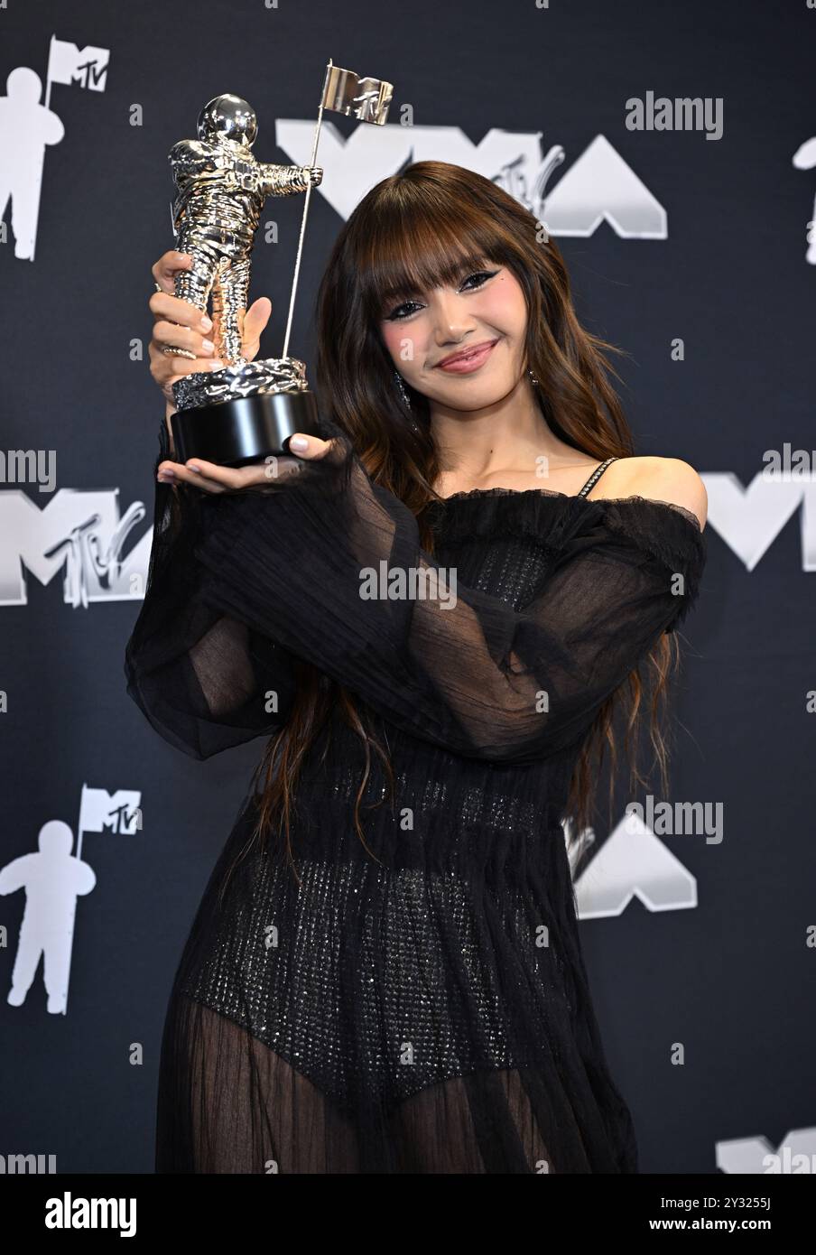 New York, USA. September 11th, 2024. Lisa from the band Blackpink in ...
