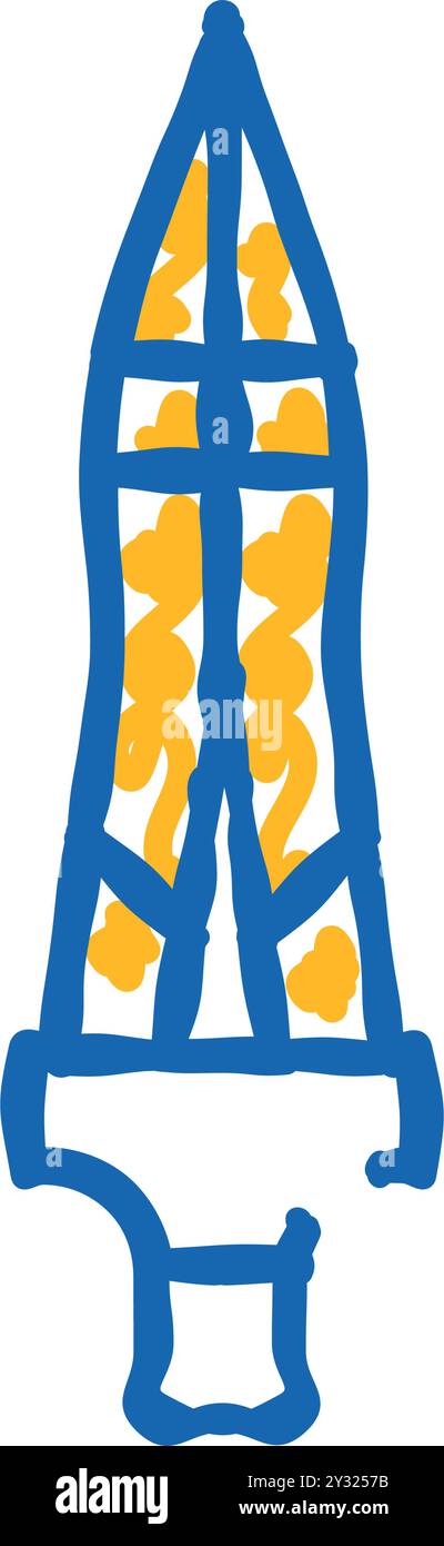 spear of longinus icon doodle illustration Stock Vector Image & Art - Alamy