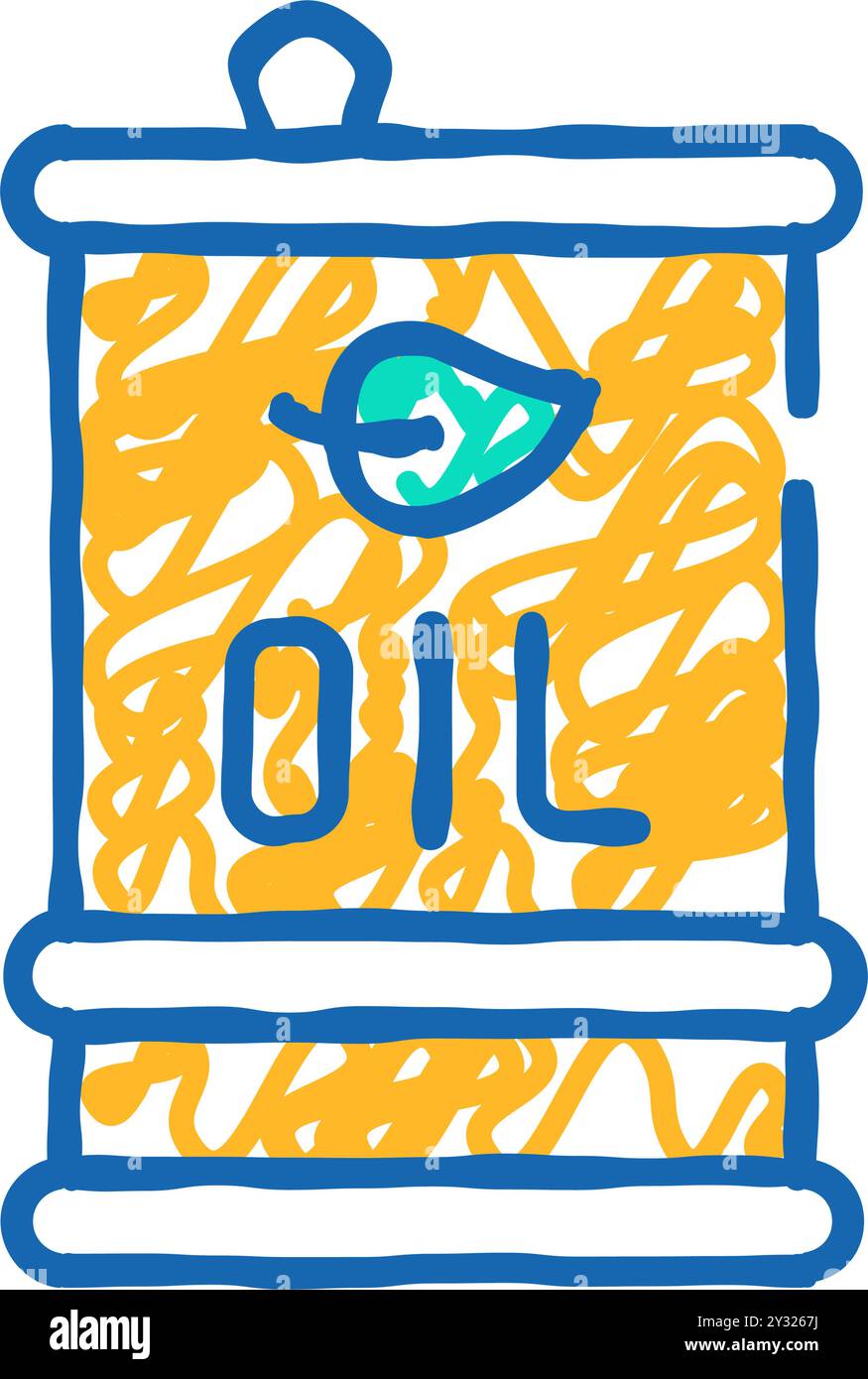 oil barrel icon doodle illustration Stock Vector Image & Art - Alamy