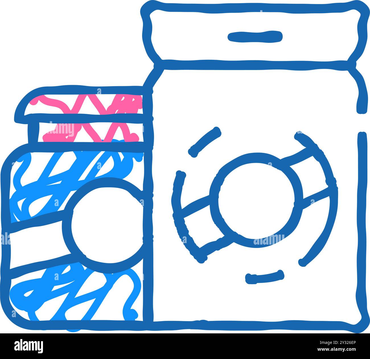 epsom bath salt icon doodle illustration Stock Vector Image & Art - Alamy