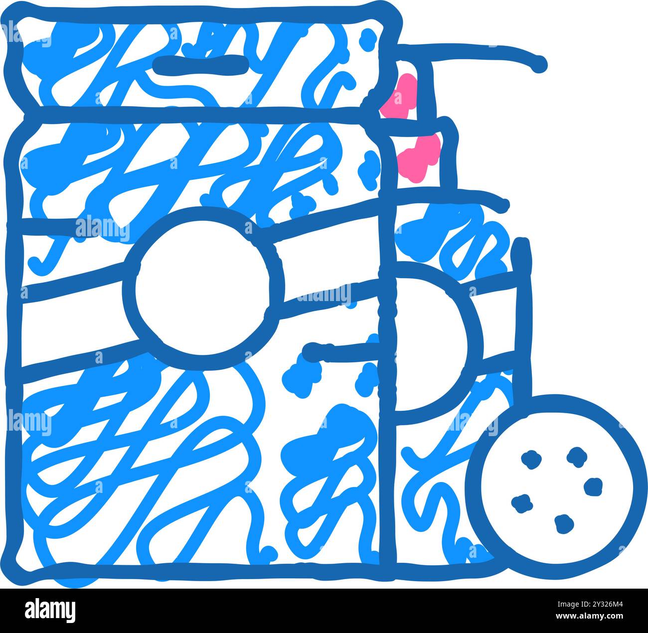 peeling ge, soap and face scrubs icon doodle illustration Stock Vector ...