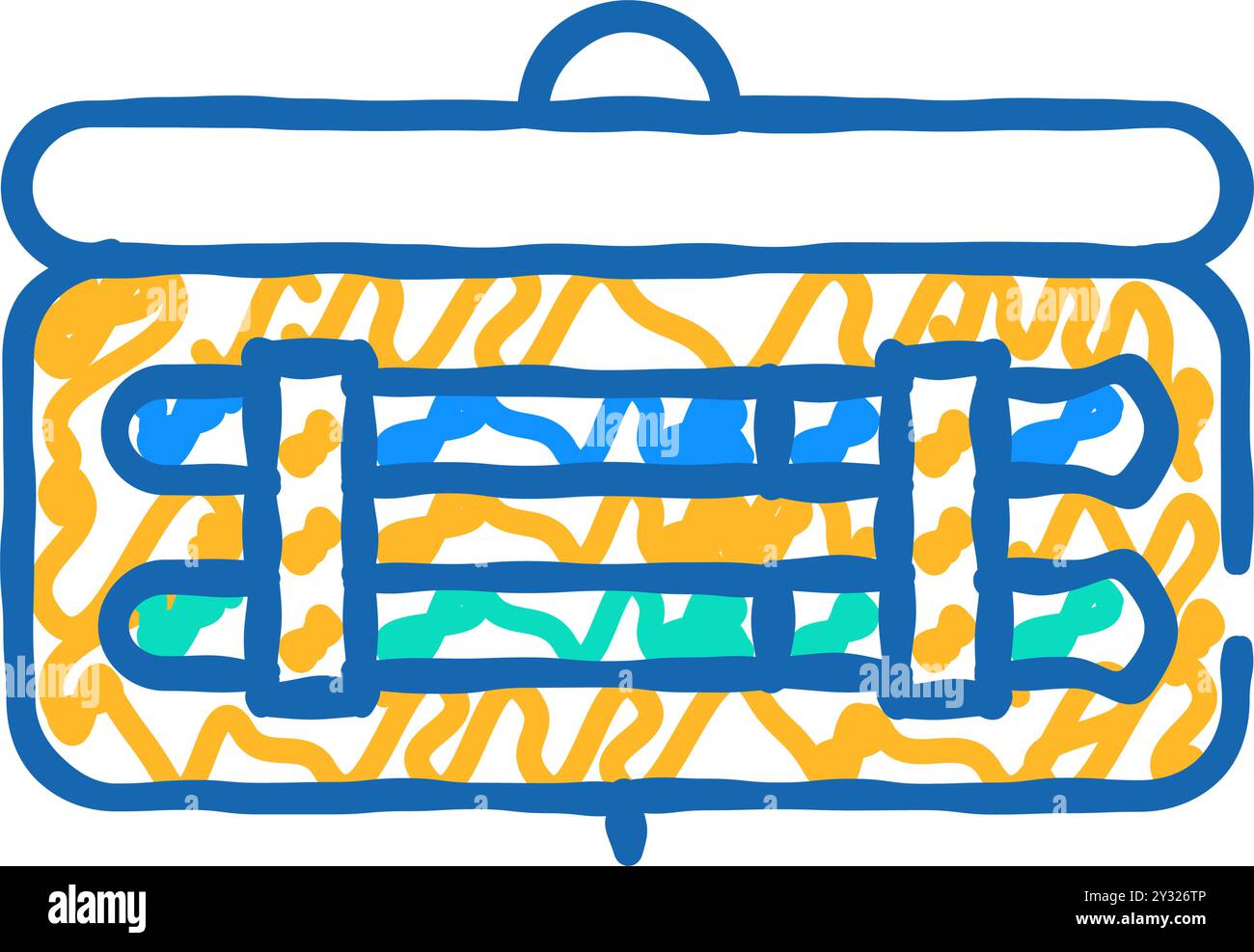 insulin injection set box icon doodle illustration Stock Vector Image ...