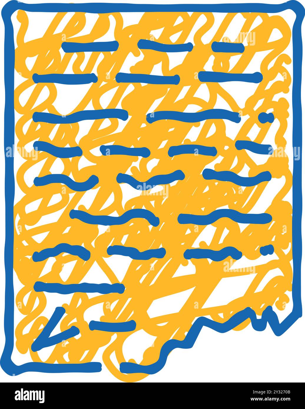 letter, manuscript or historical document museum exhibit icon doodle ...