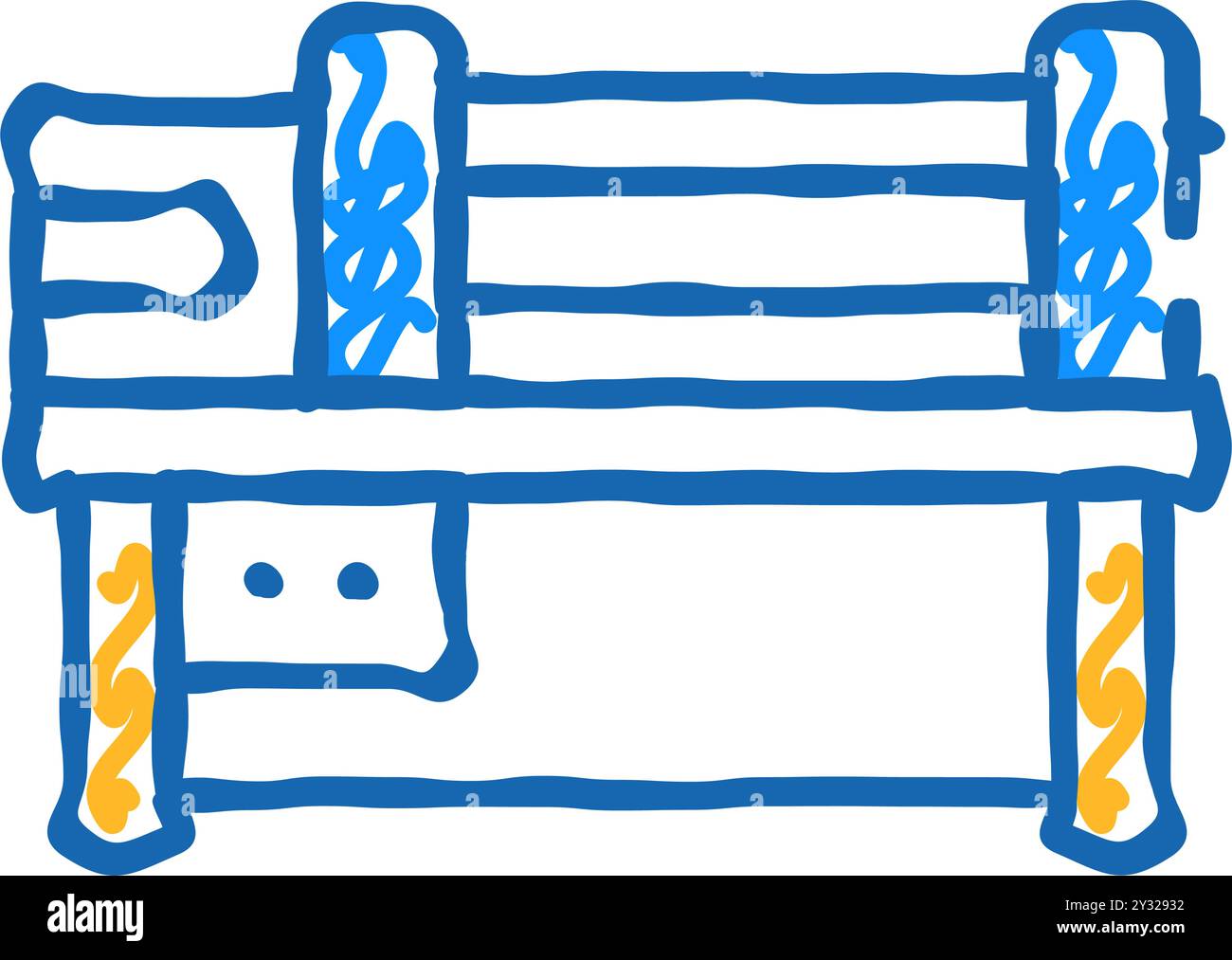 rolling machine flat icon doodle illustration Stock Vector Image & Art ...