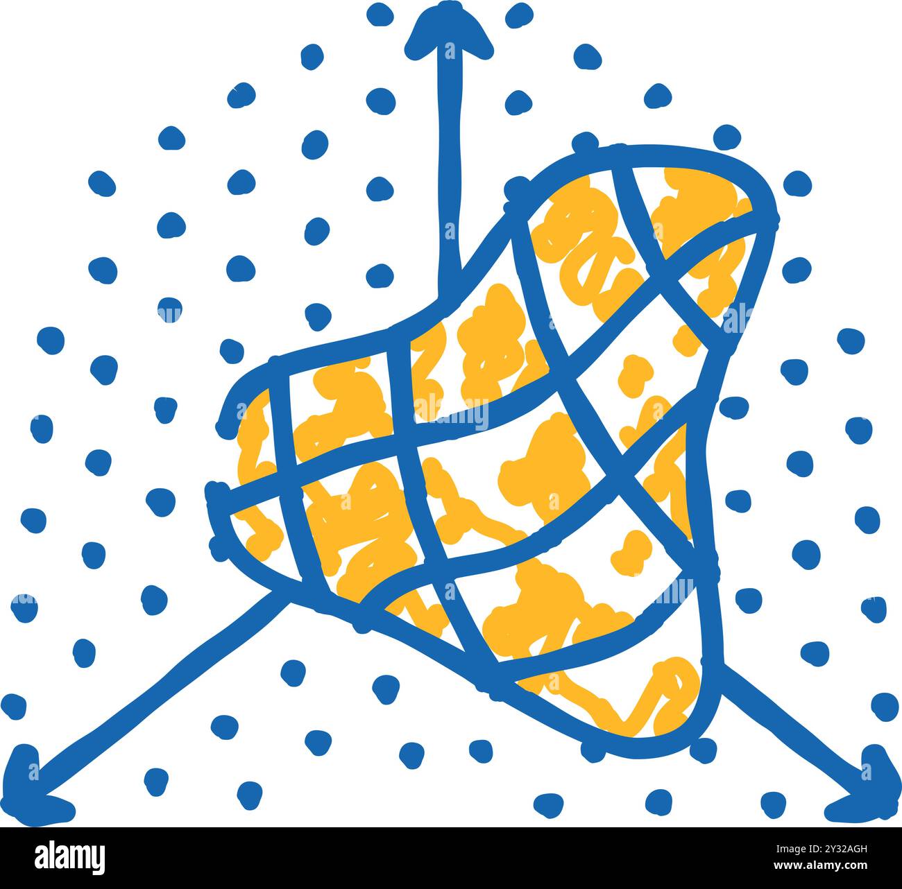 3d modeling process icon doodle illustration Stock Vector Image & Art ...