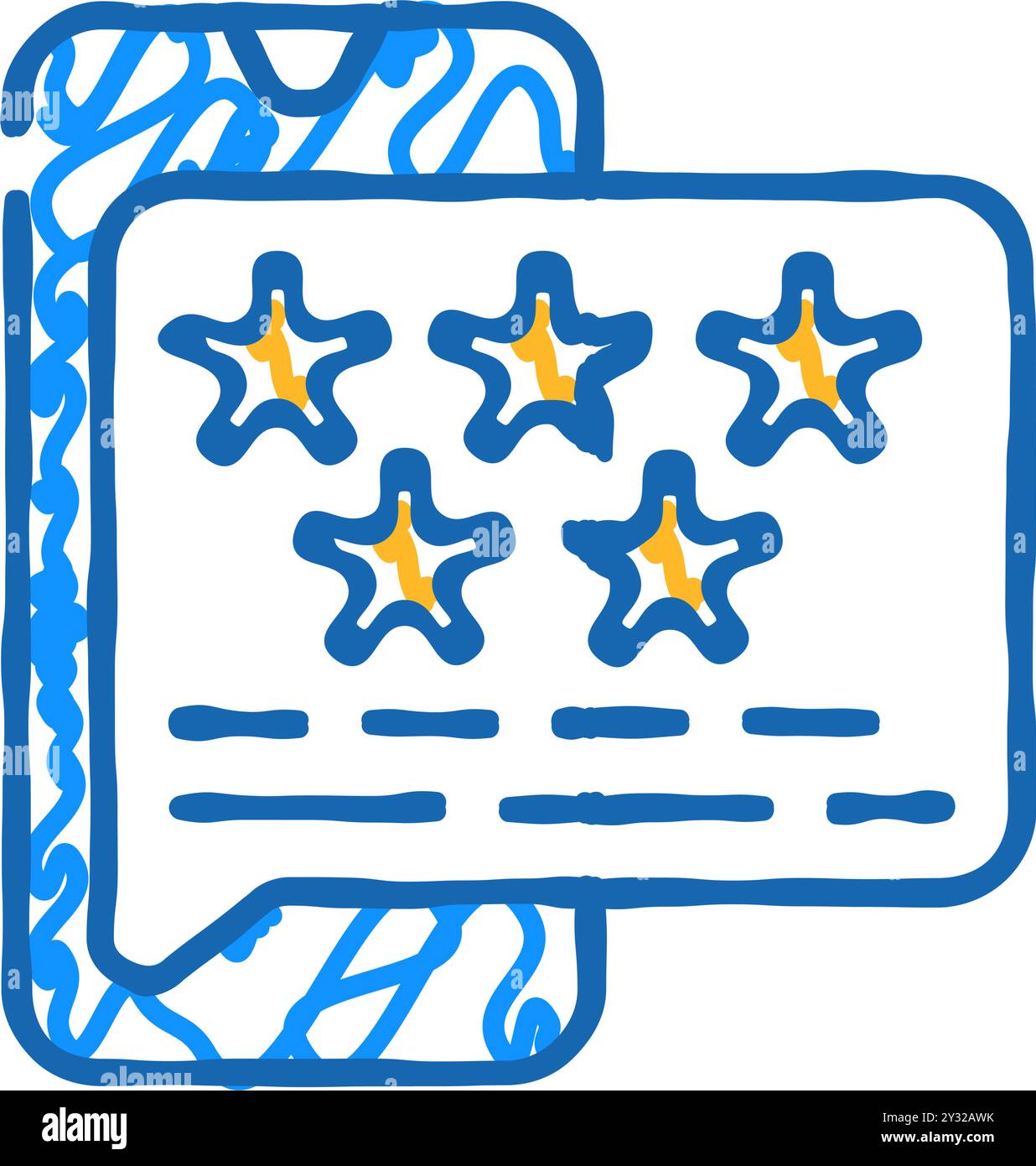 review of call center work icon doodle illustration Stock Vector Image ...