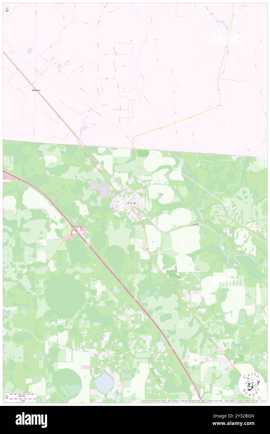 Jennings, Hamilton County, US, United States, Florida, N 30 36' 14'', S ...