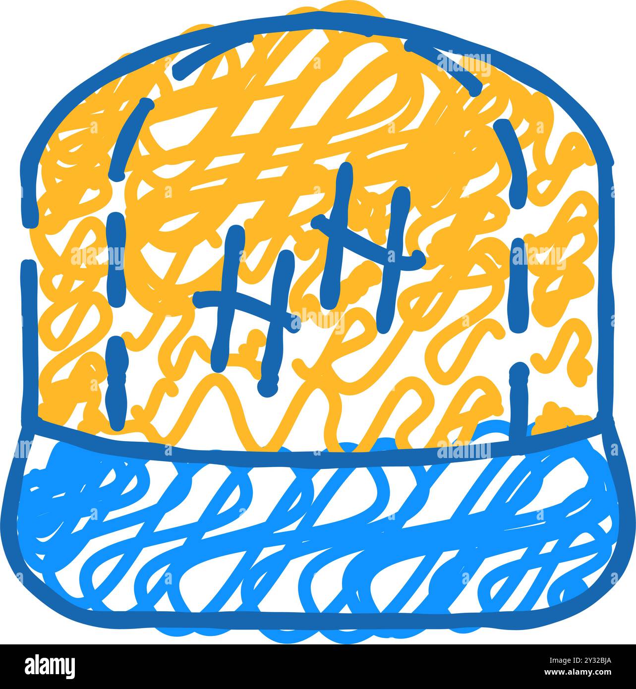 cap rapper flat icon doodle illustration Stock Vector Image & Art - Alamy