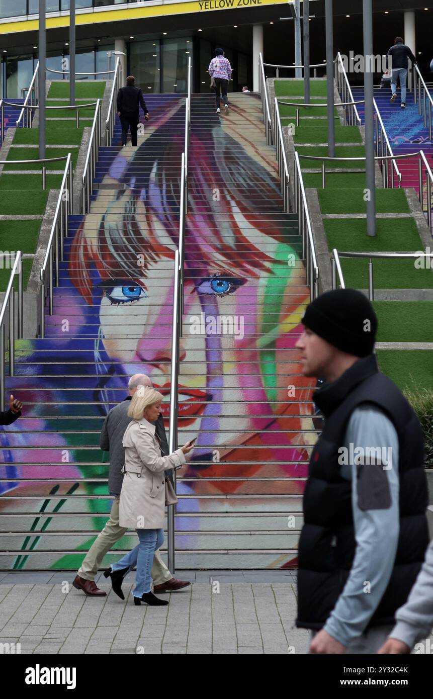 The 'Swifty Steps' at Wembley Stadium, as the Spanish Steps have been ...