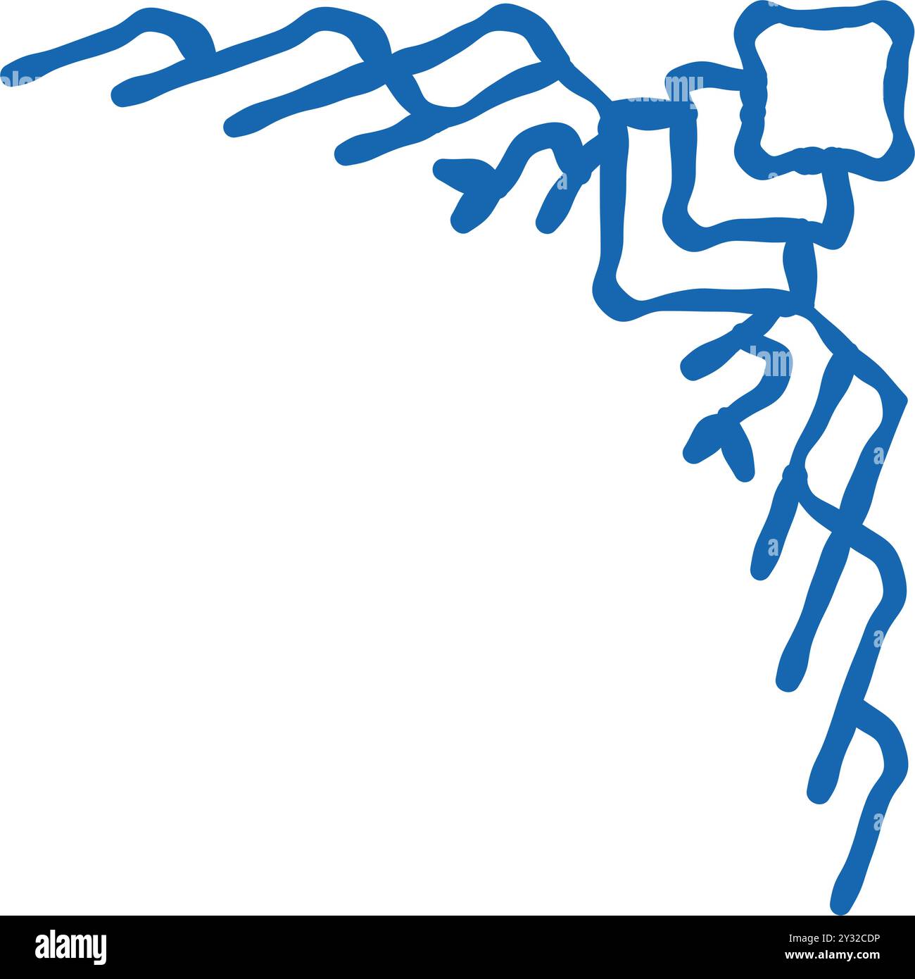 card decoration corner icon doodle illustration Stock Vector Image ...