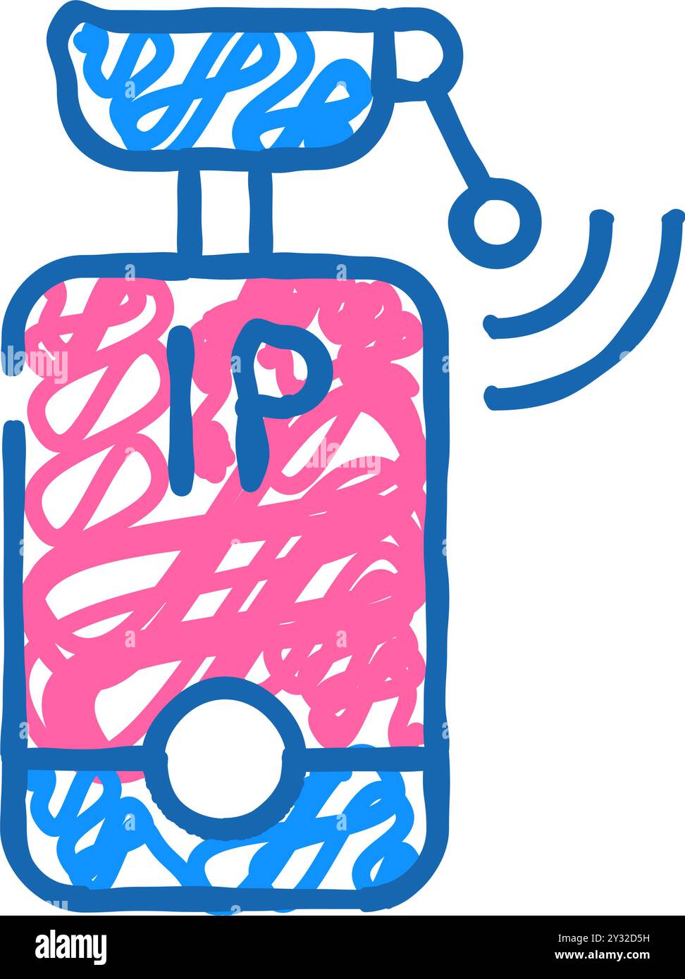 ip camera flat icon doodle illustration Stock Vector Image & Art - Alamy