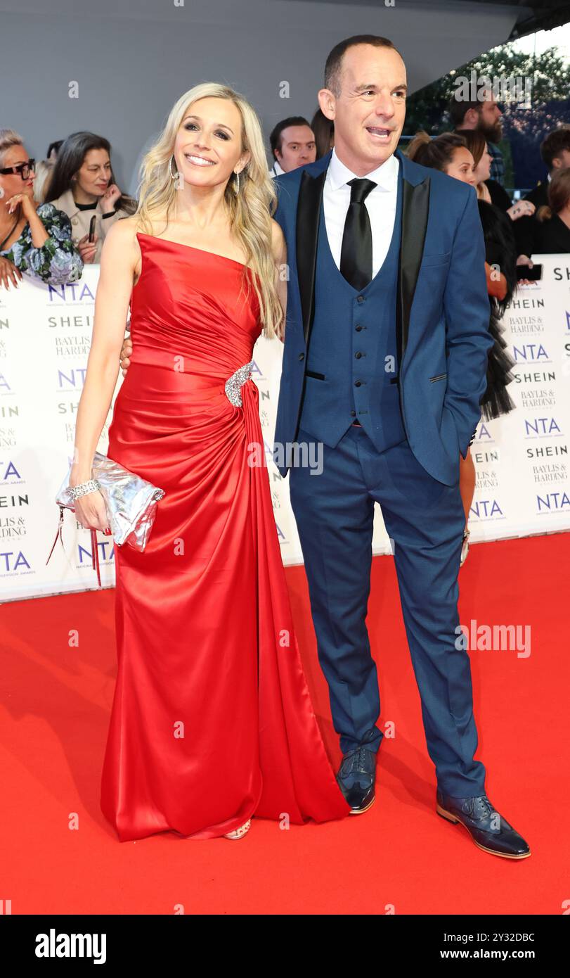 Lara Lewington and Martin Lewis, The National Television Awards, The O2 ...
