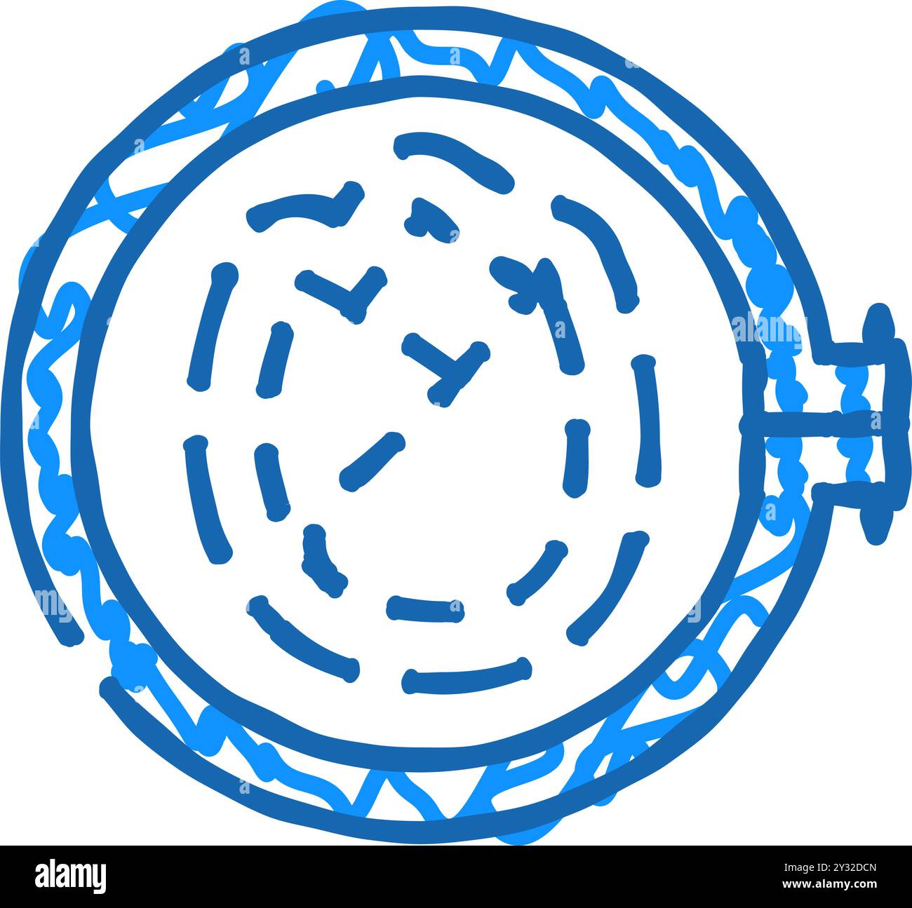 embroidery for relax icon doodle illustration Stock Vector Image & Art ...