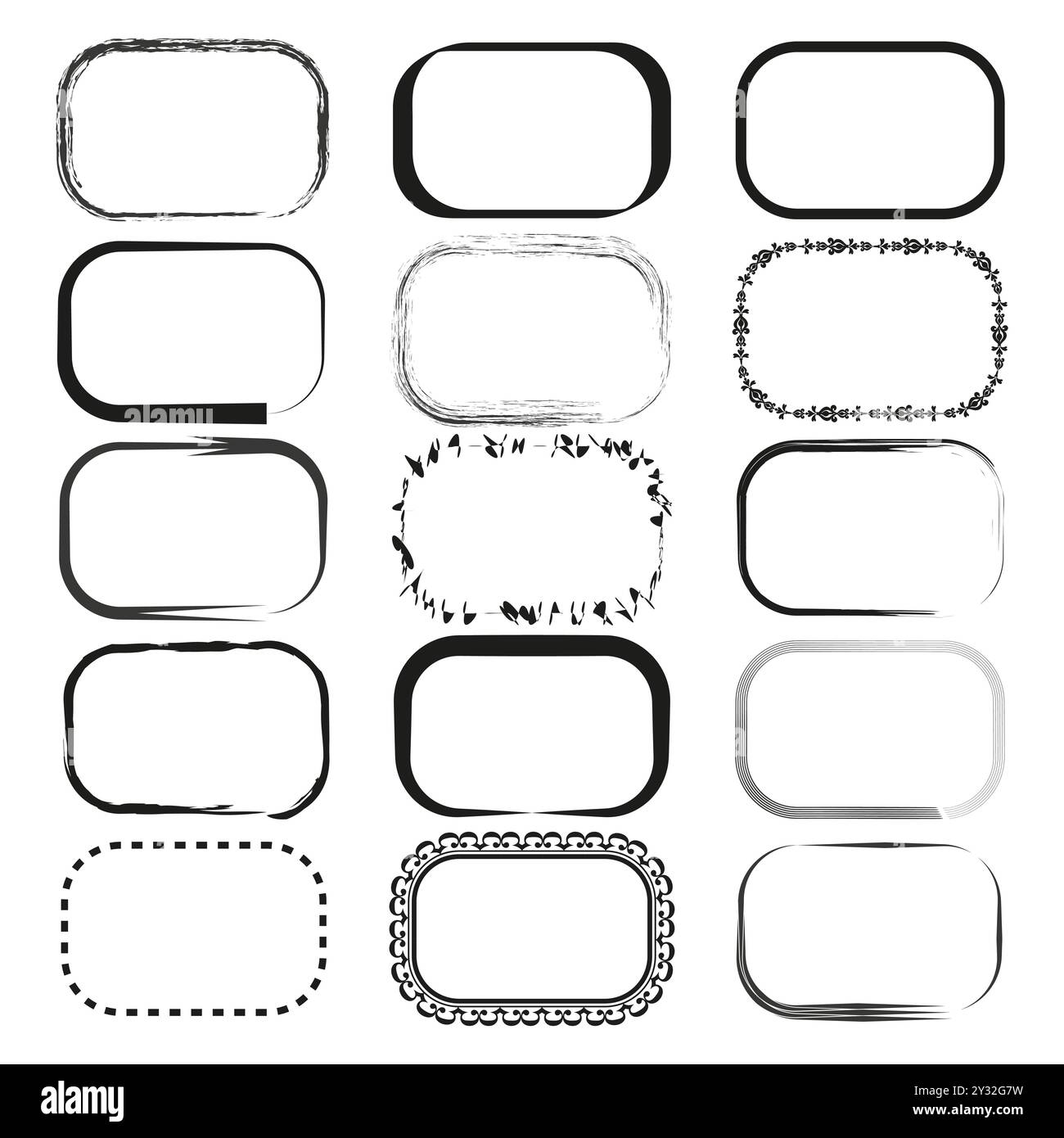 Rounded rectangle curves hi-res stock photography and images - Alamy