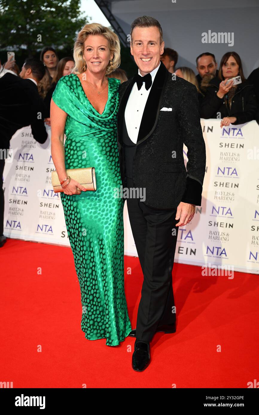 London, UK. 11 September 2024. Hannah Summers and Anton du Beke ...