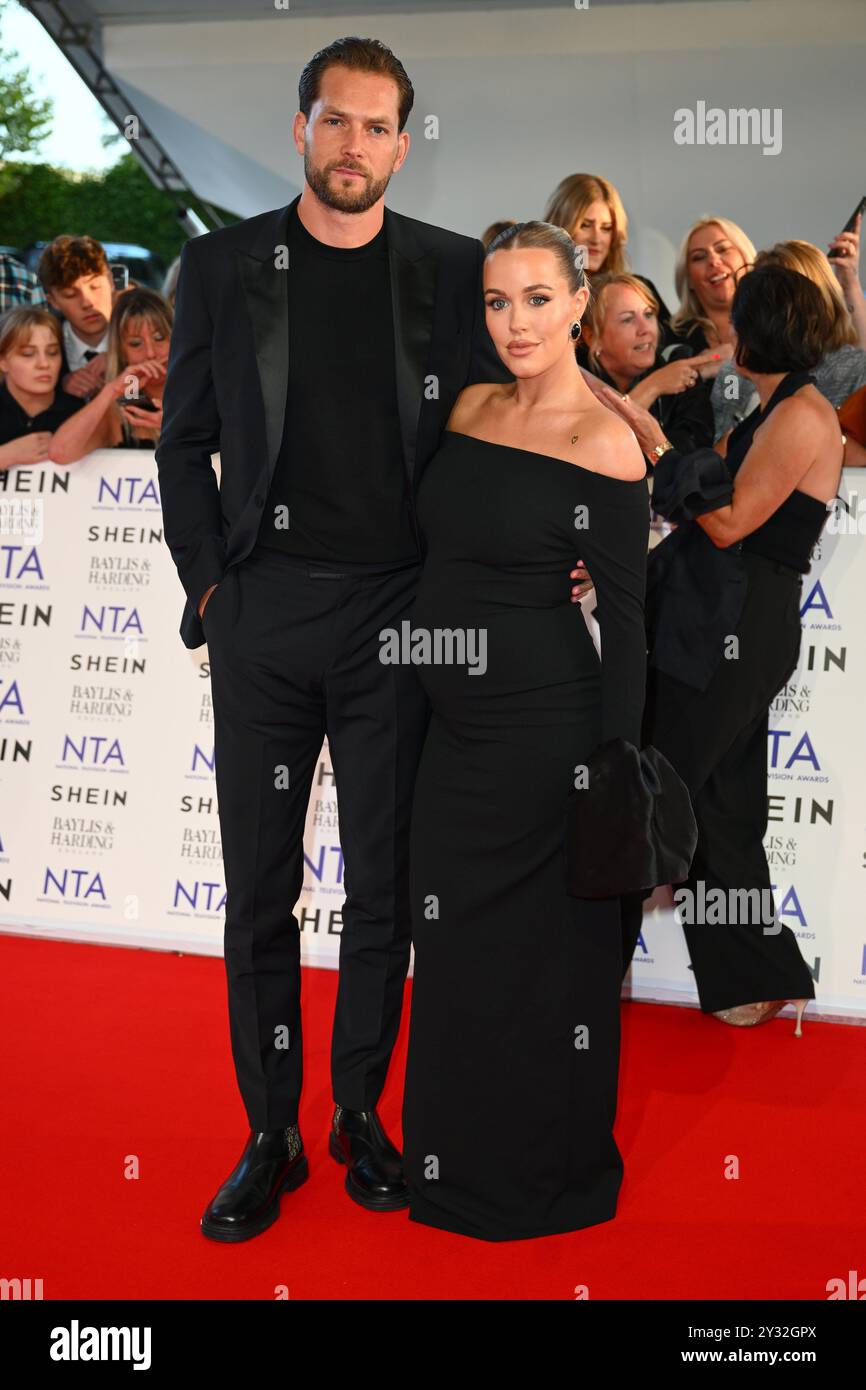 London, UK. 11 September 2024. Lewis Burton and Lottie Tomlinson ...