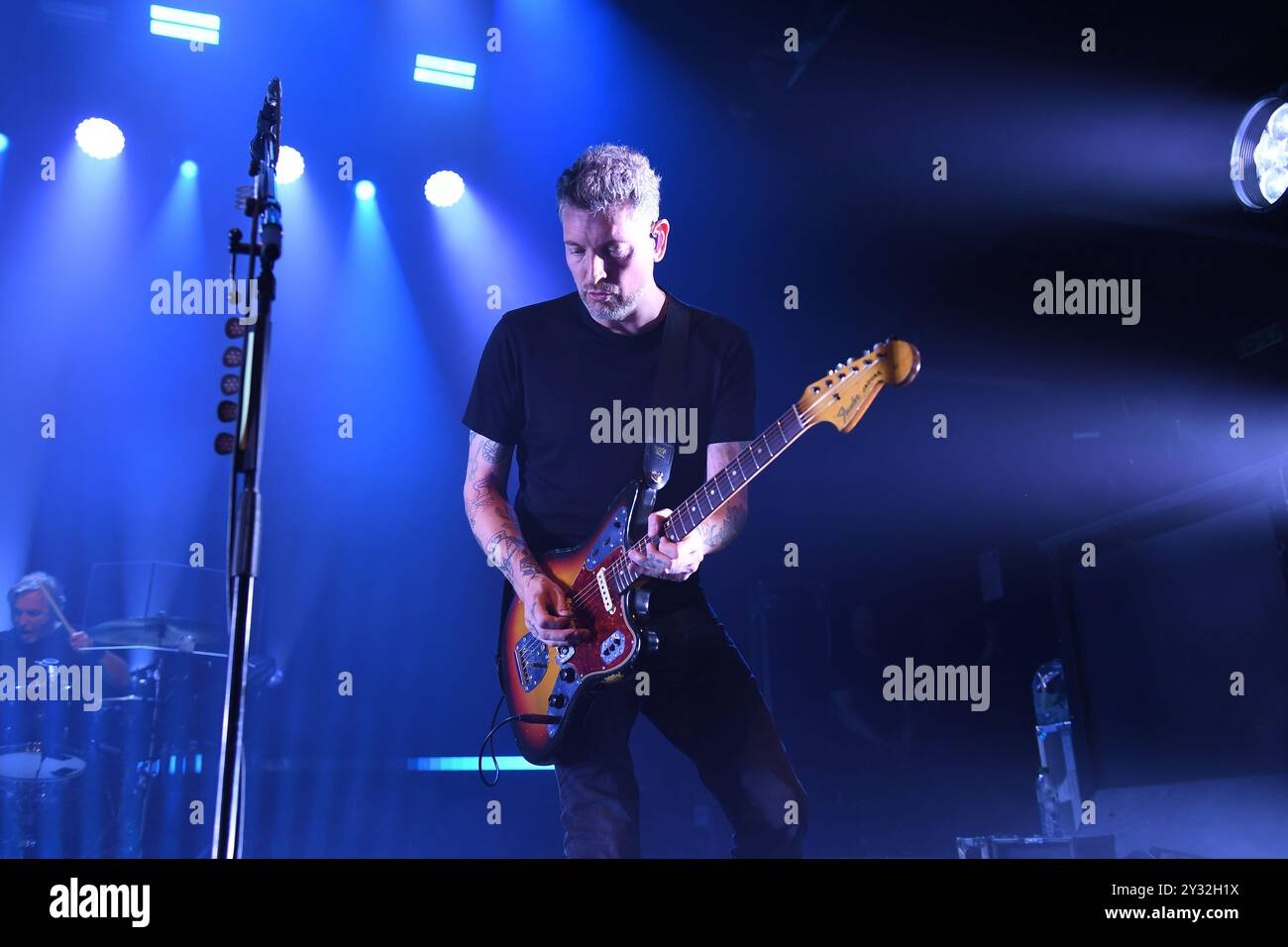 UK. 11th Sep, 2024. LONDON, ENGLAND - SEPTEMBER 11: Nathan Connolly of 'Snow Patrol' performing ...