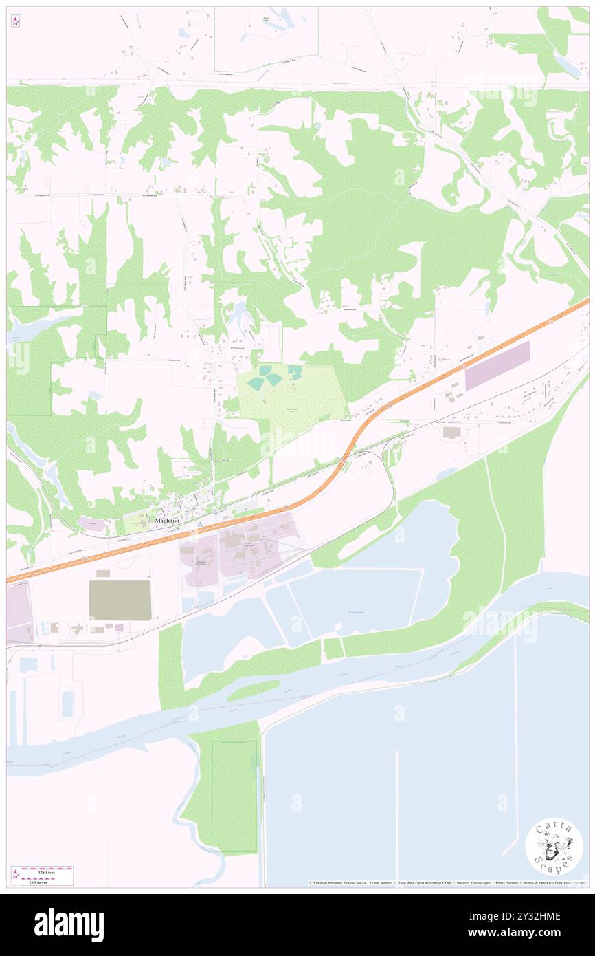 Mapleton, Peoria County, US, United States, Illinois, N 40 33' 59'', S ...