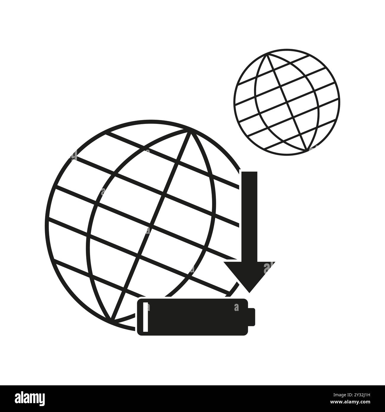 Resource energy depletion Stock Vector Images - Alamy